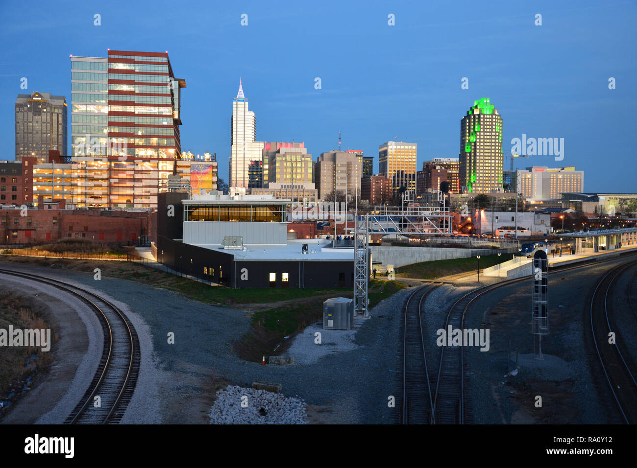 Downtown raleigh hi-res stock photography and images - Alamy