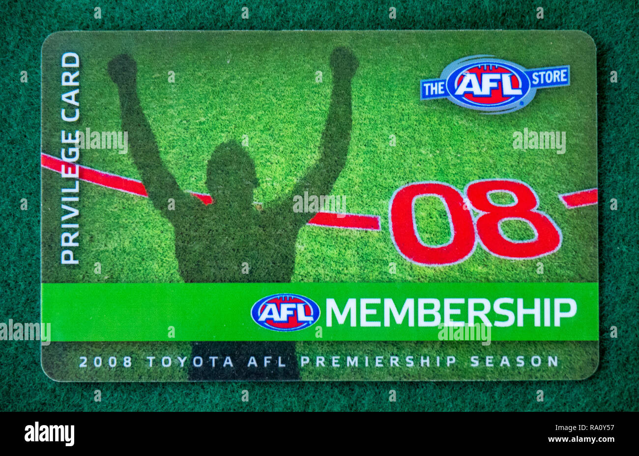 Australian rules card hi-res stock photography and images - Alamy