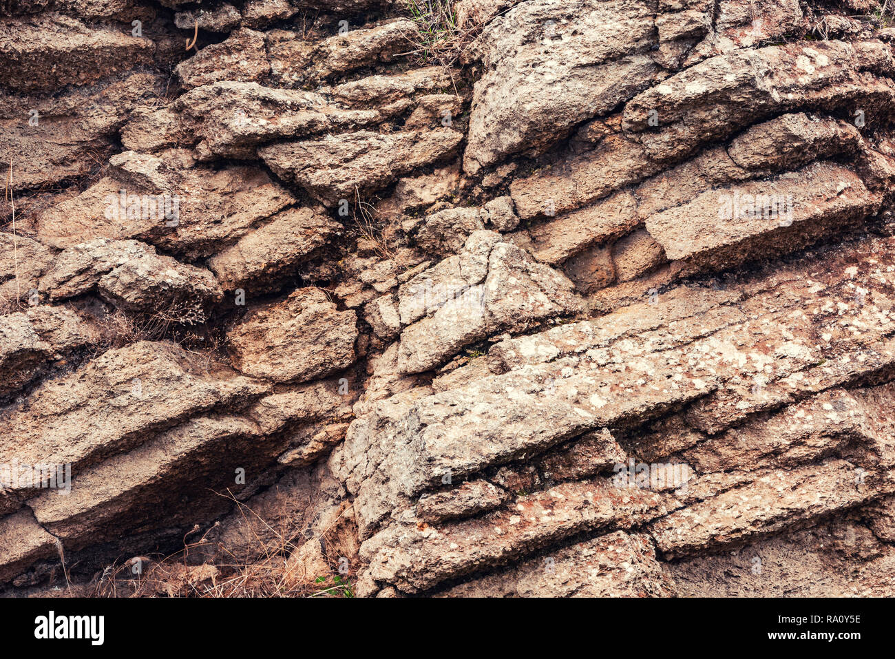 Rock layers texture background Stock Photo - Alamy