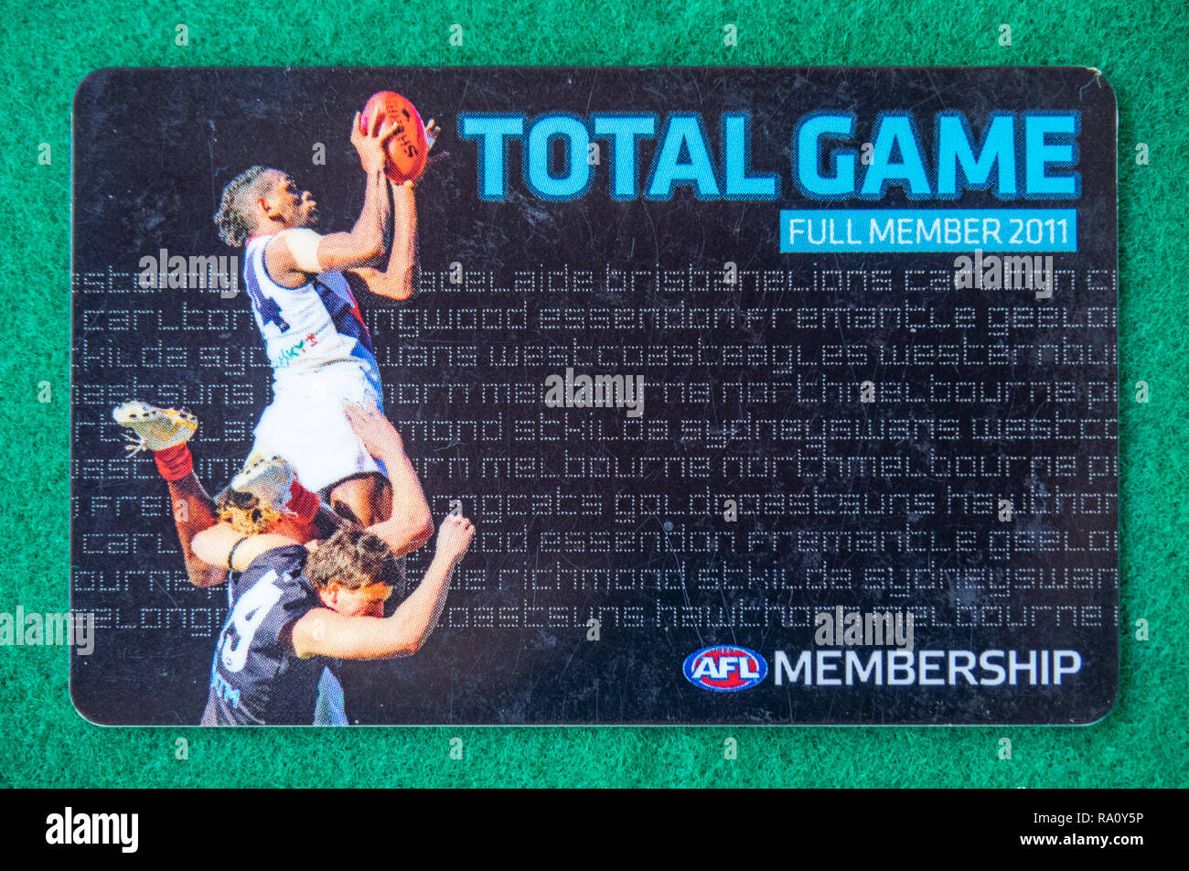 Australian football hi-res stock photography and images - Alamy