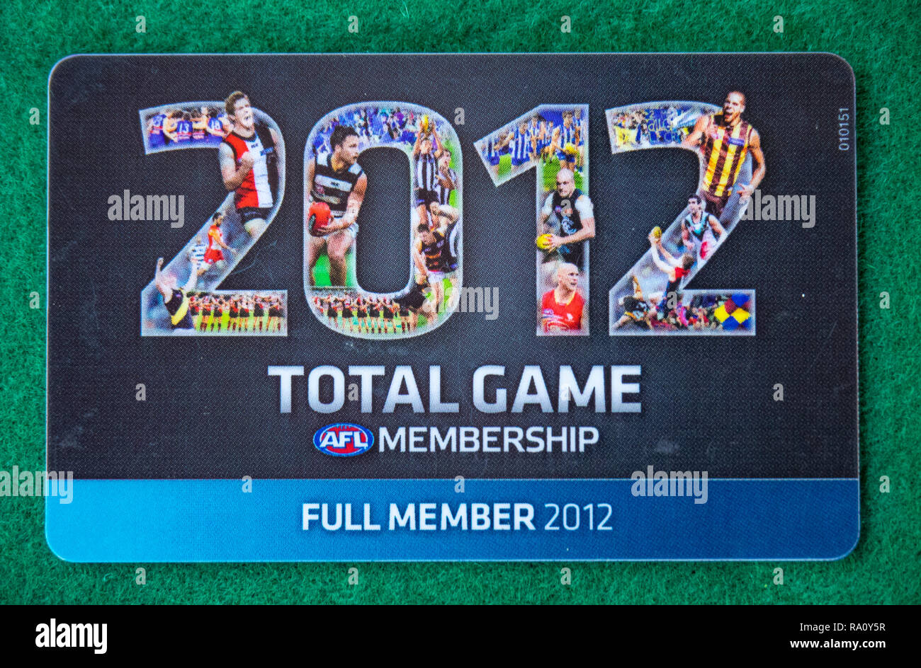 Australian rules card hi-res stock photography and images - Alamy