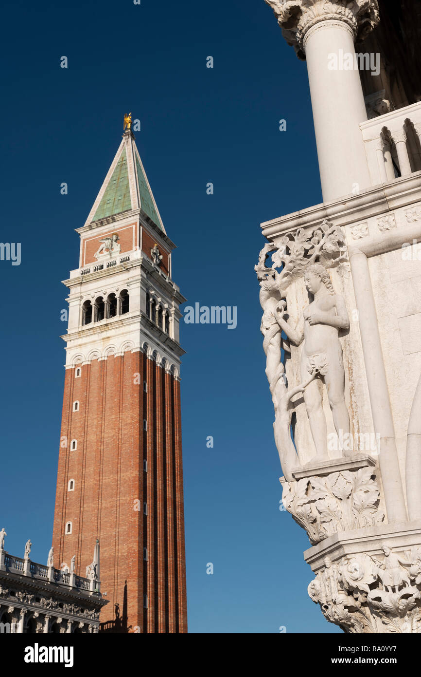 St marks campanile venice hi-res stock photography and images - Alamy