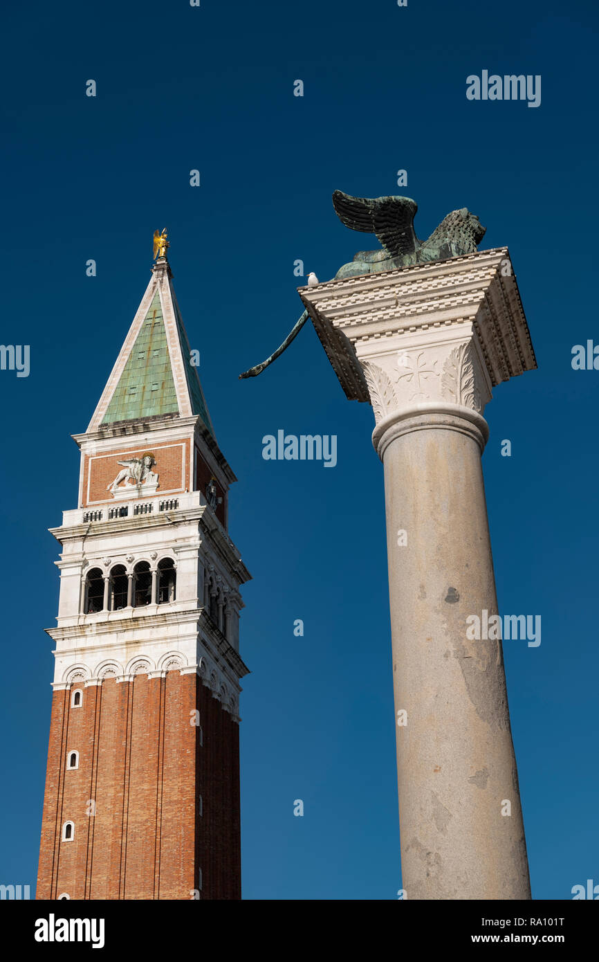 Venice italy st marks campanile hi-res stock photography and images - Alamy