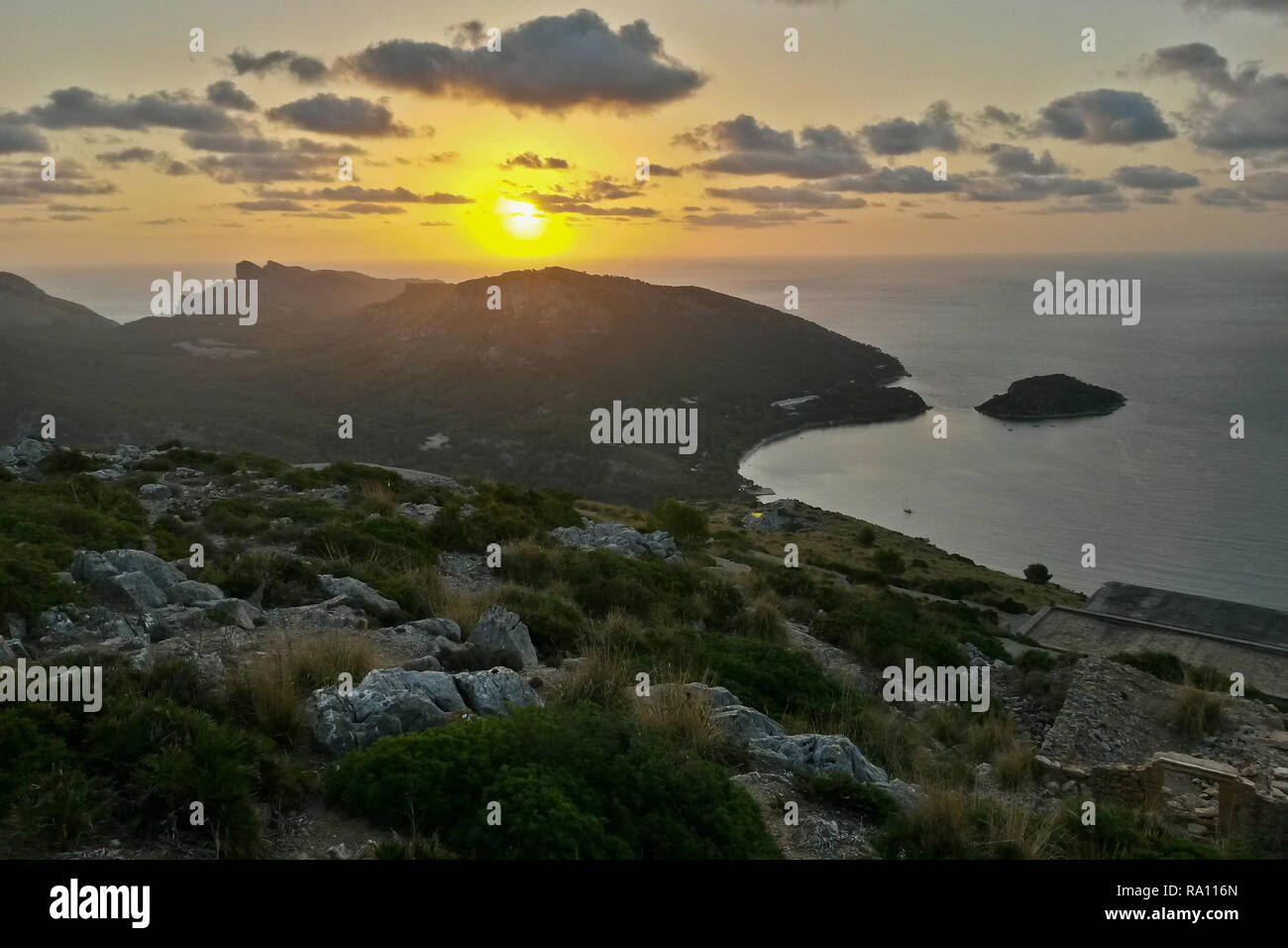 Sunrise at Cape Formentor, Mallorca, Spain Stock Photo - Alamy