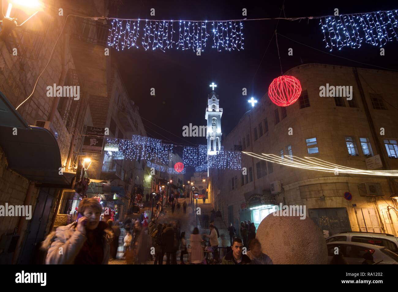 Christmas in Bethlehem Stock Photo - Alamy