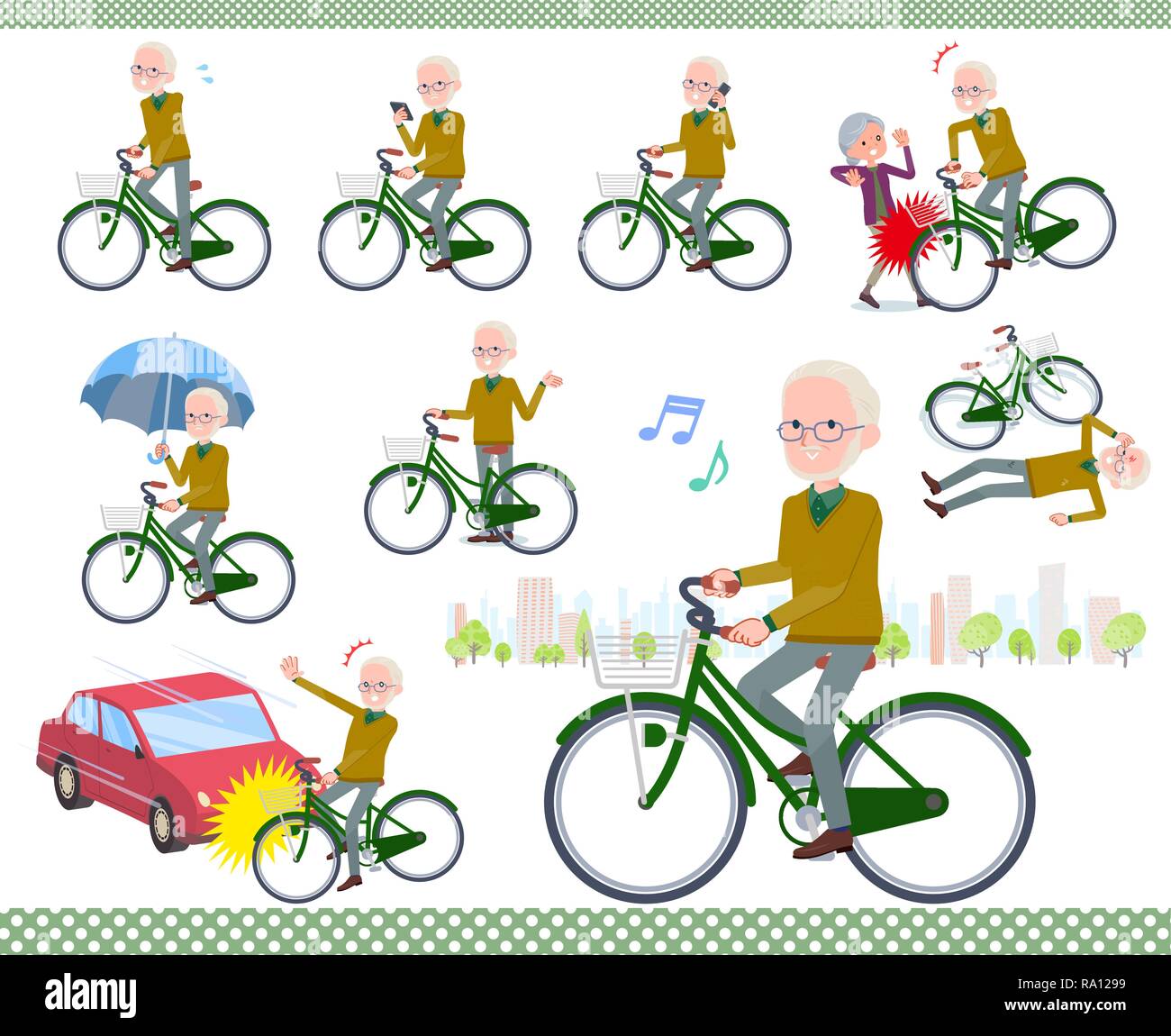 White beard falls Stock Vector Images - Alamy