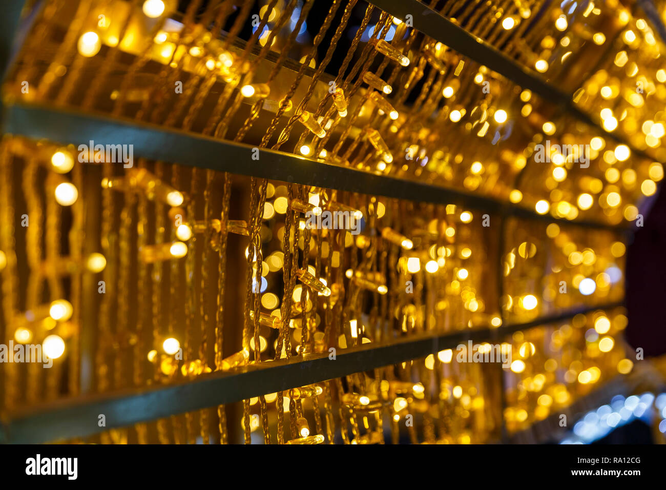 Led garlands hi-res stock photography and images - Alamy