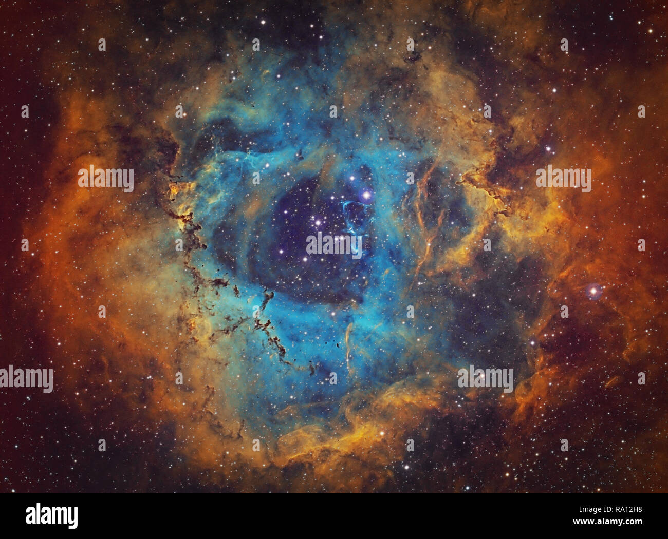 Emission nebula cluster ngc 2237 or rosette nebula hi-res stock photography and images - Alamy