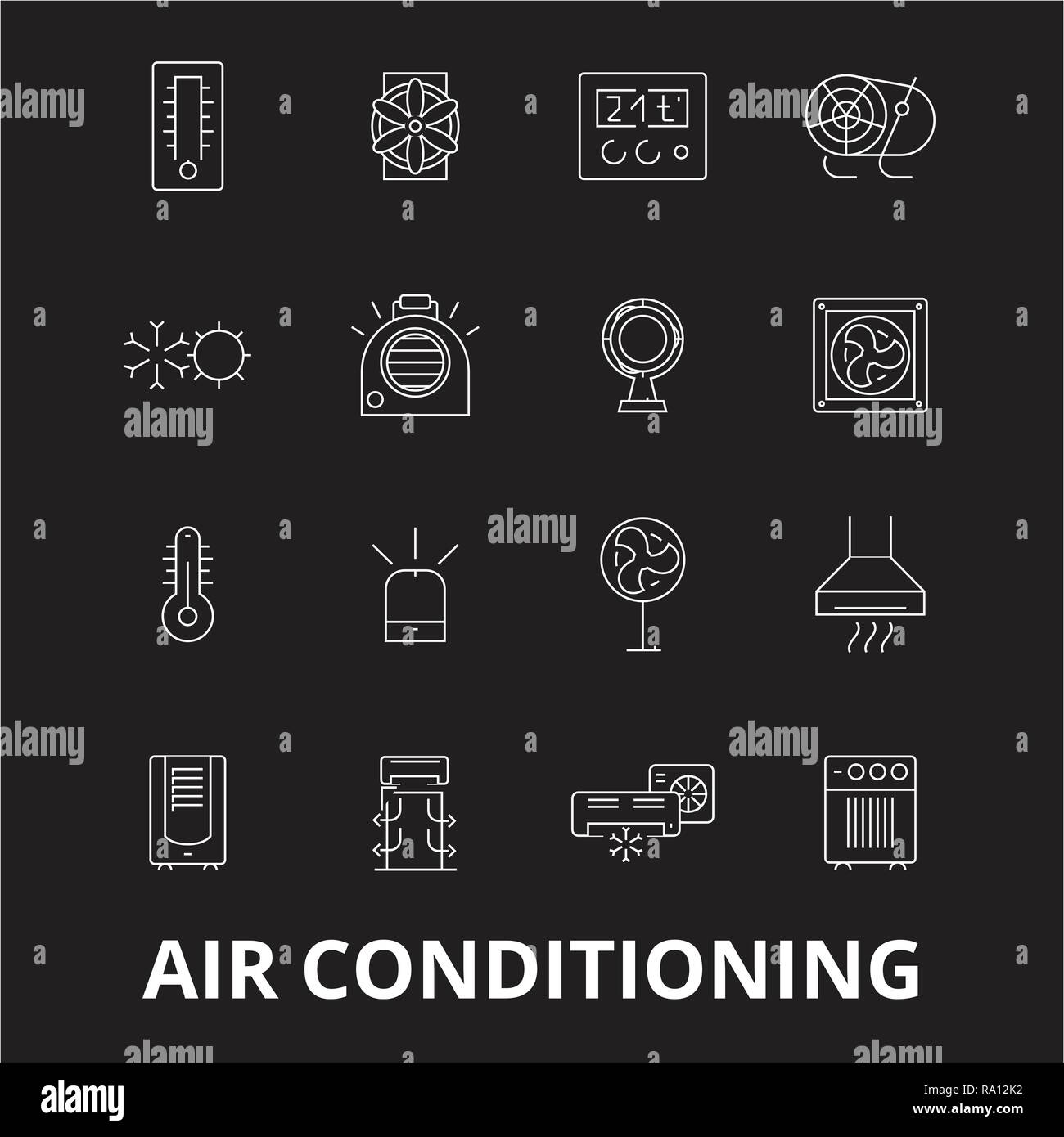 Heater symbols hi-res stock photography and images - Alamy