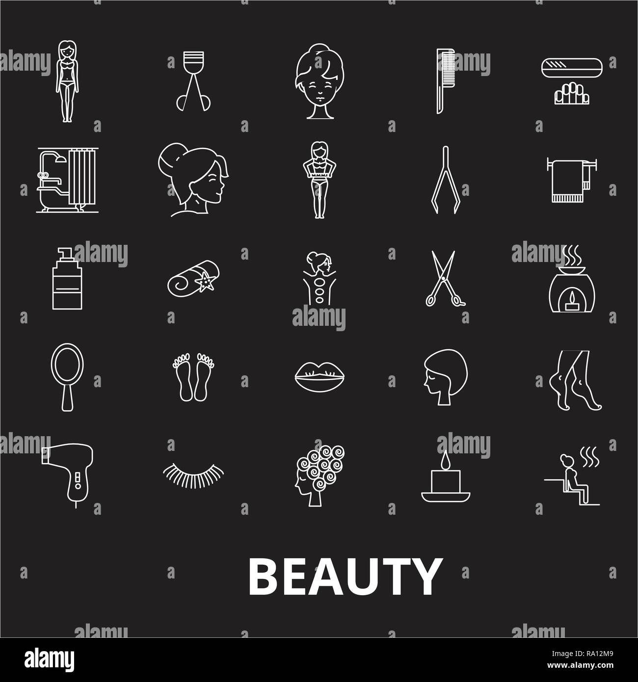 Women on signs Stock Vector Images - Alamy