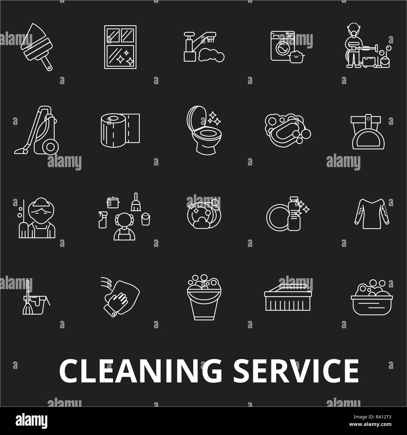 Housekeeping symbols hi-res stock photography and images - Alamy