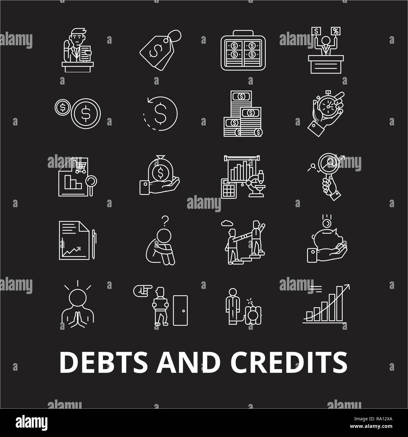 Tax credit credits Stock Vector Images - Alamy