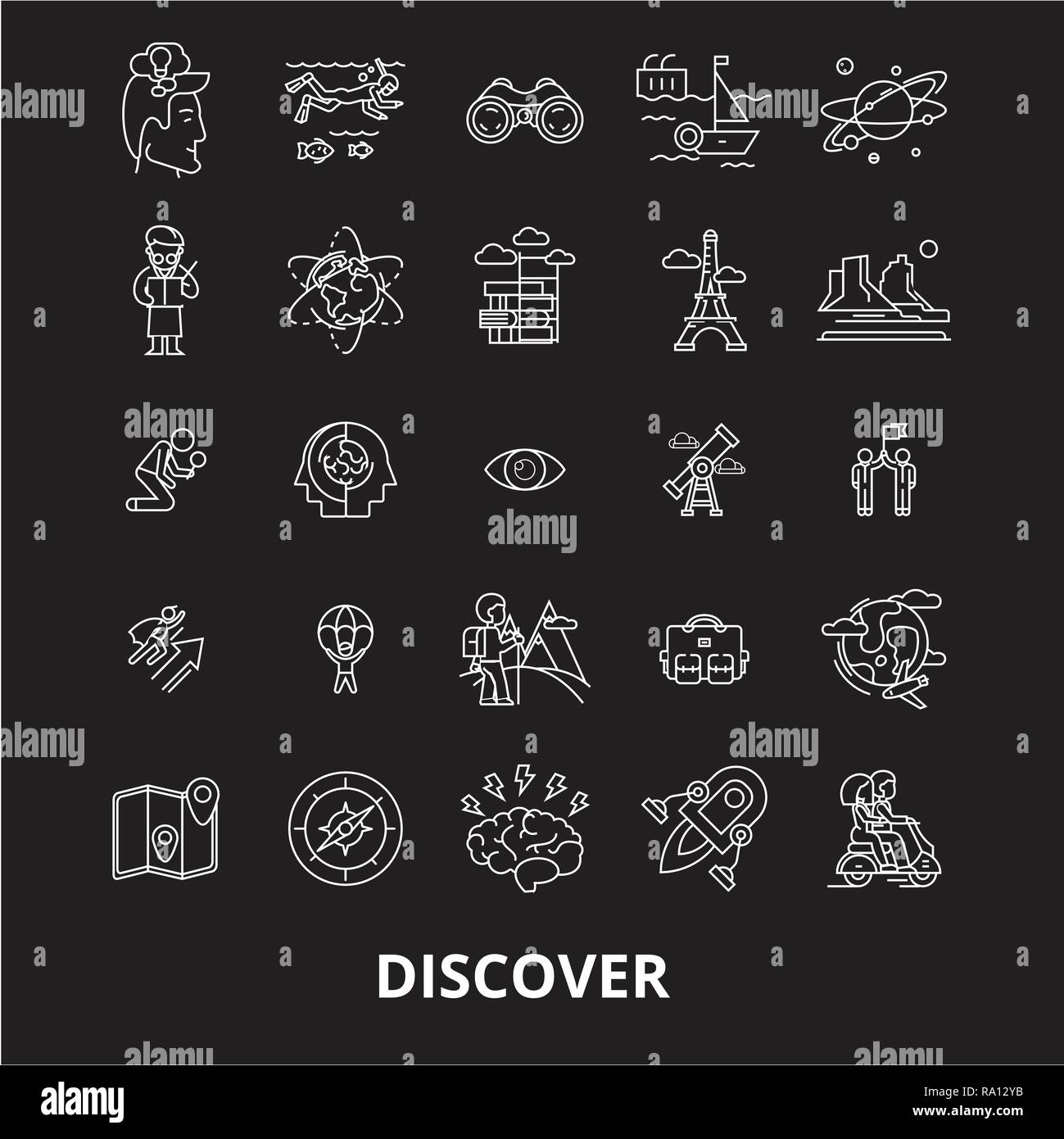 Creativity discover Stock Vector Images - Alamy