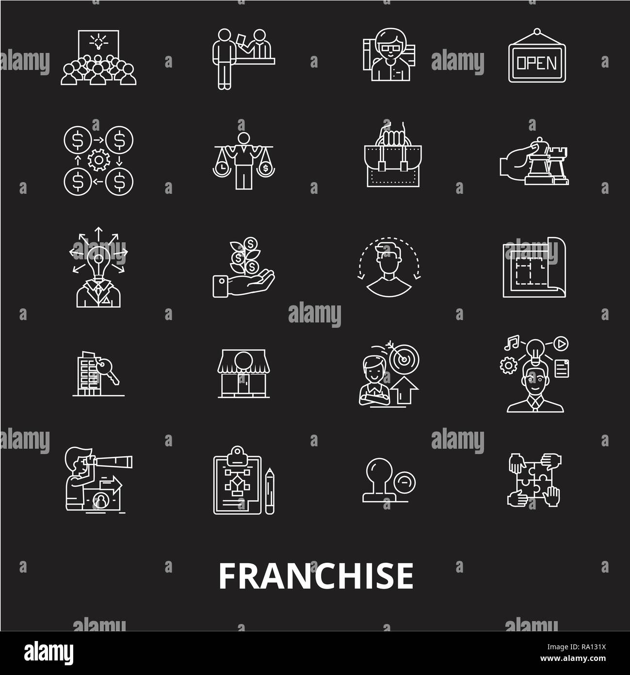 Commercial shop model Stock Vector Images - Alamy