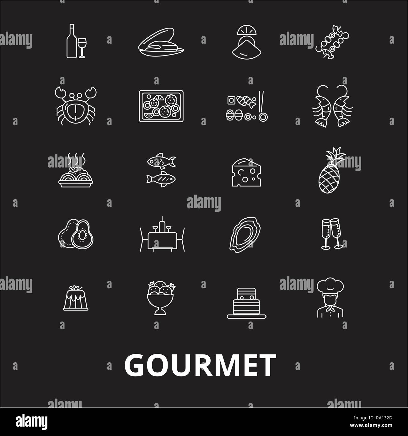 Hotel lunch Stock Vector Images - Alamy