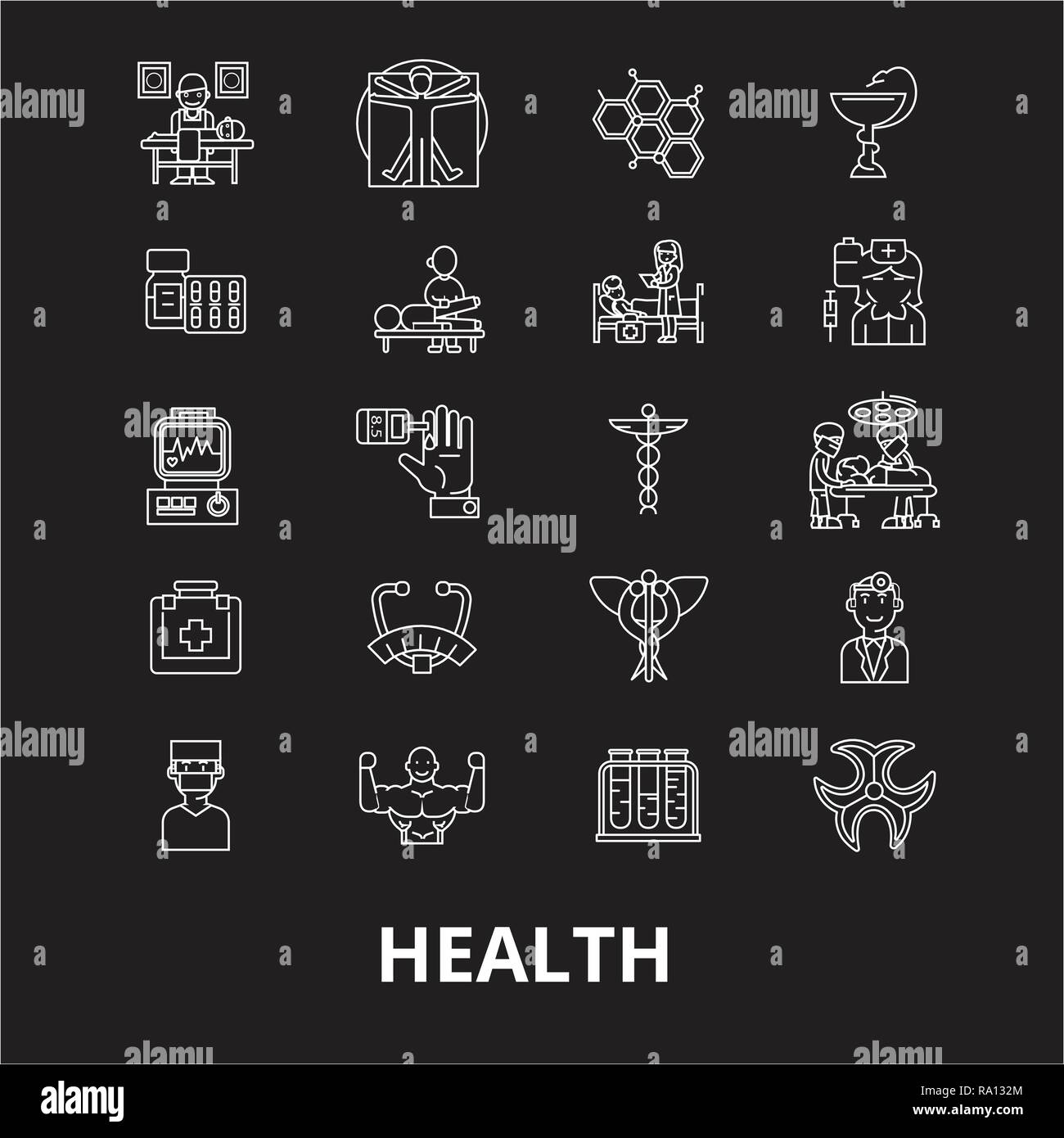 Medical illustrations human body Stock Vector Images - Alamy