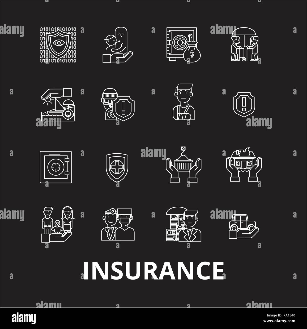 Flood protection Stock Vector Images - Alamy