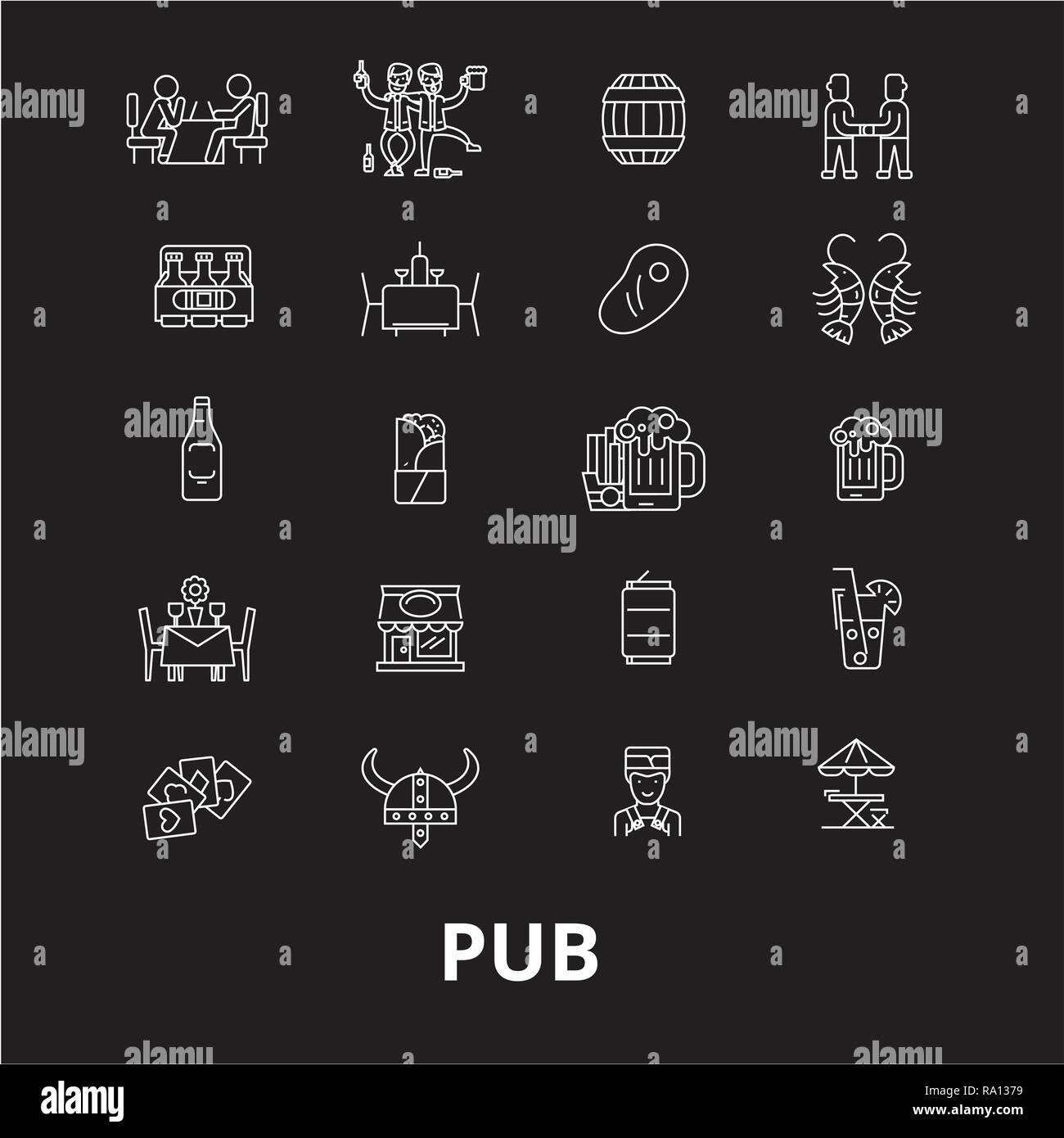 Beer tap on white Stock Vector Images - Alamy