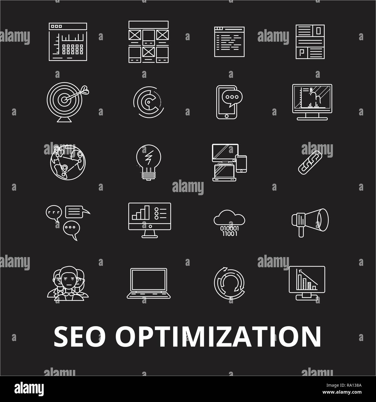 Search Engine Optimization Symbol Seo High Resolution Stock Photography ...