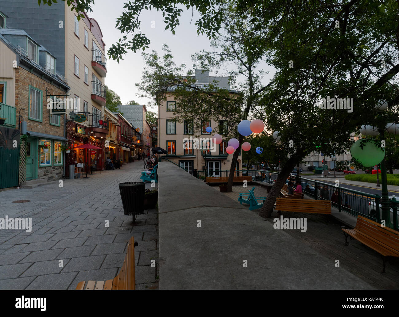Petit champlain district hi-res stock photography and images - Alamy