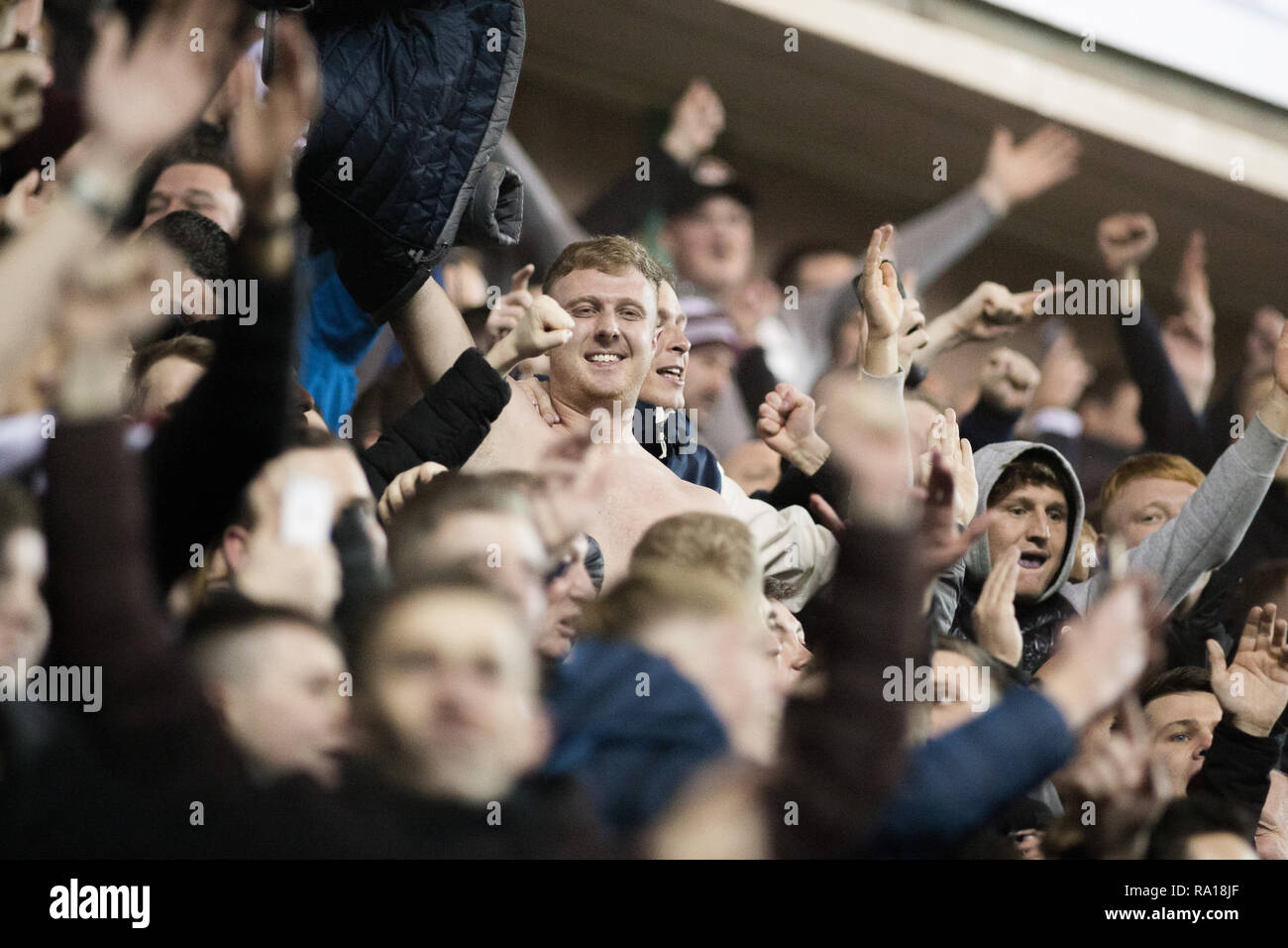 Hearts fans hi-res stock photography and images - Alamy