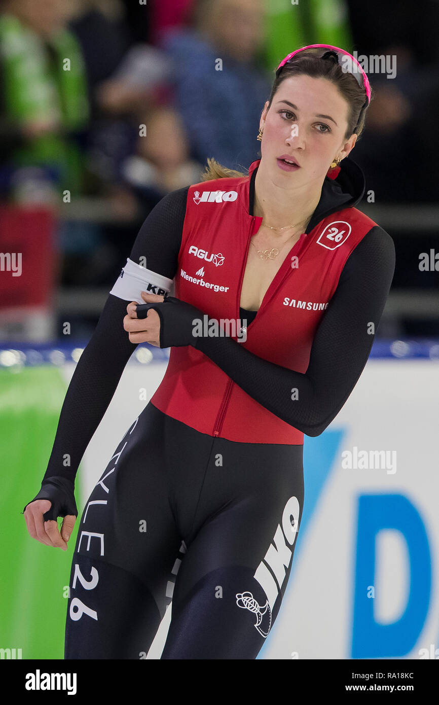 Heerenveen, Netherlands. 29th December 2018. Thialf Ice Stadium, 29-12 ...