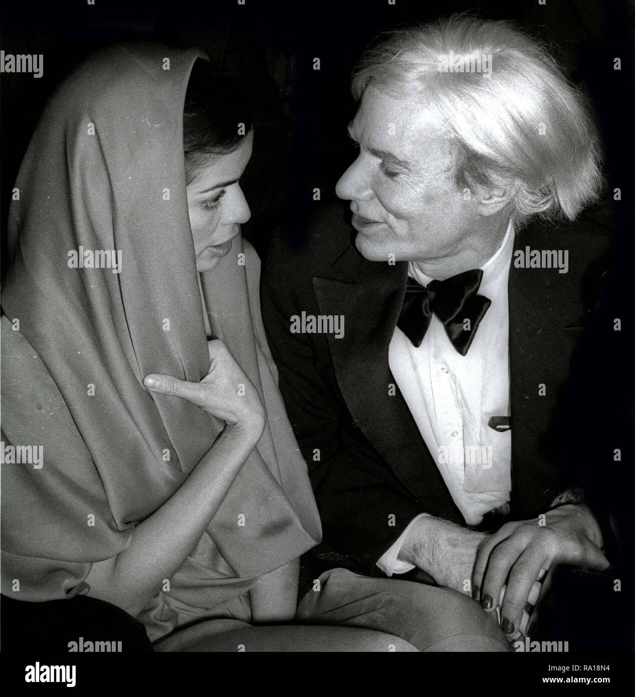 Bianca Jagger Andy Warhol 1978 Photo By Adam Scull/PHOTOlink. Photo via ...