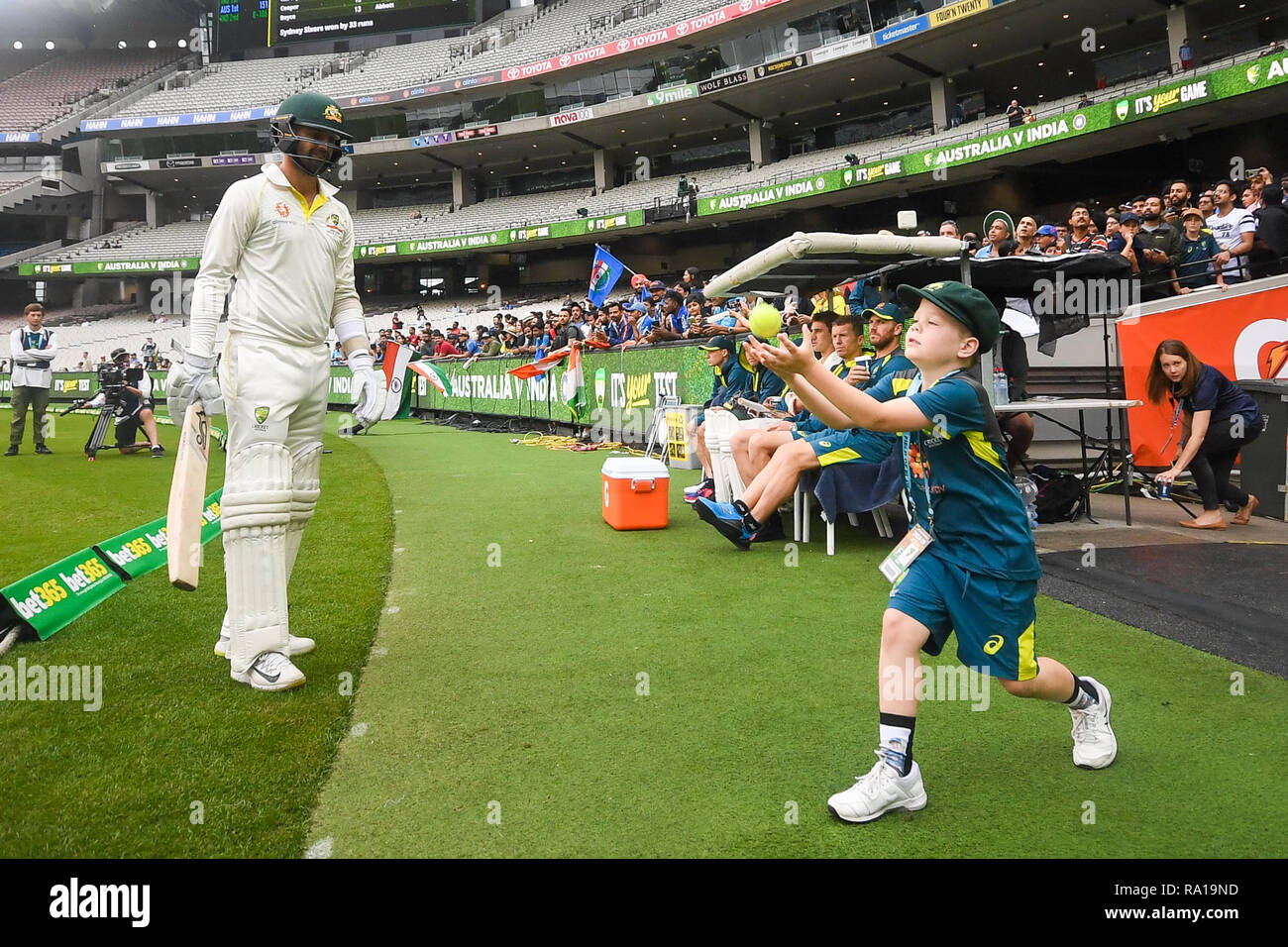 Melbourne Cricket Ground, Melbourne, Australia. 30th Dec, 2018 ...