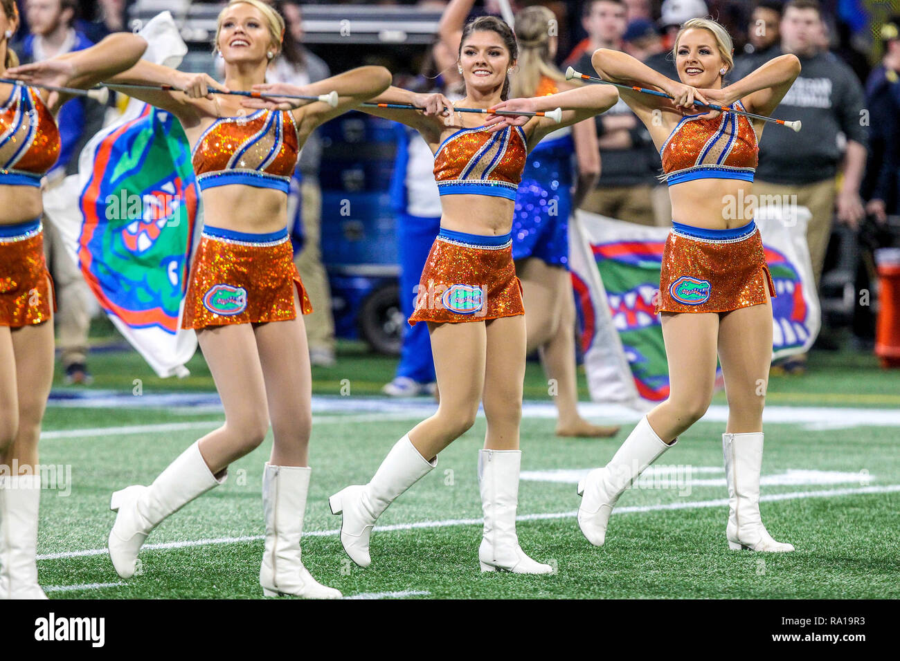 December 29, 2018: The Florida band played before the Chick-Fil-A Peach ...