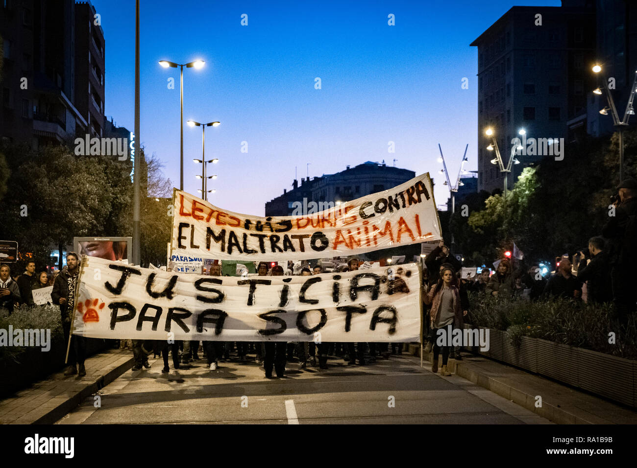 The banner with the main slogan 'Justice for Sota' is seen during the ...