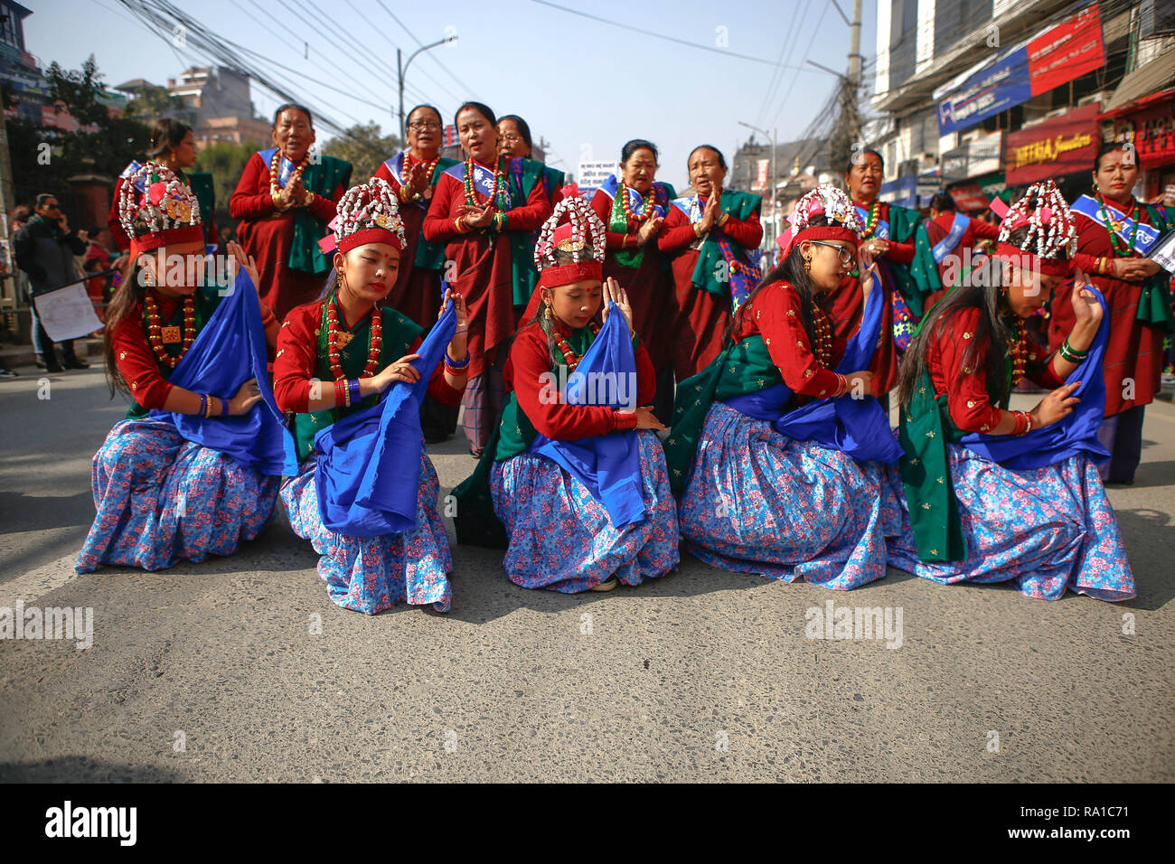 Losar dance hi-res stock photography and images - Alamy