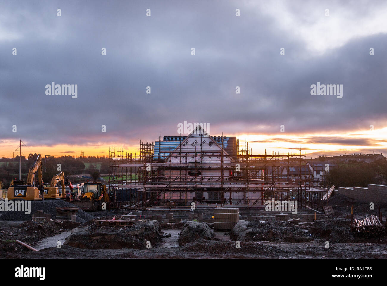 Houses under construction ireland hi-res stock photography and images ...