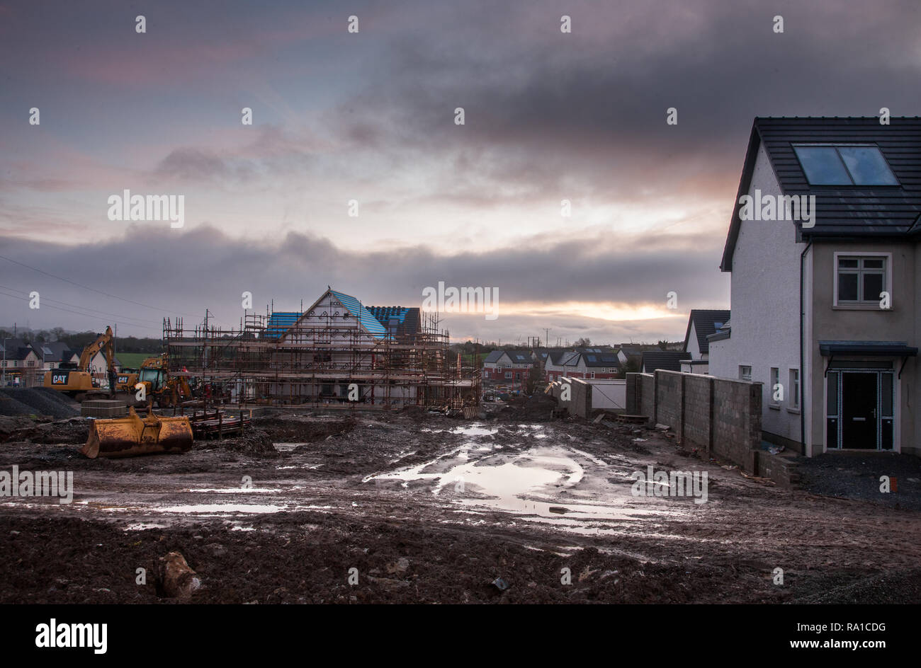 Carrigaline, Cork, Ireland. 30th December, 2018. A new phase of 800 ...