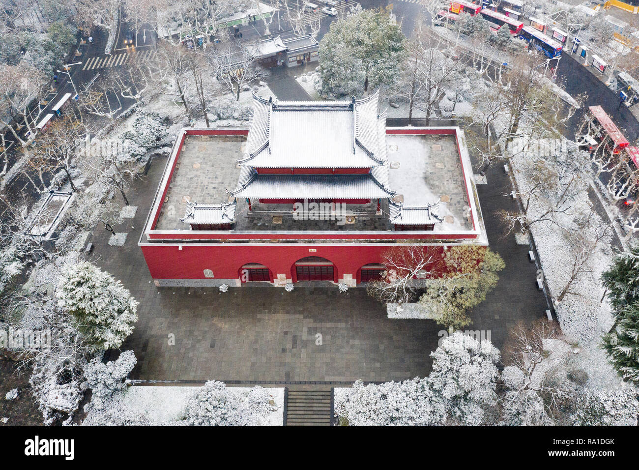 Nanjing drum tower hi-res stock photography and images - Alamy