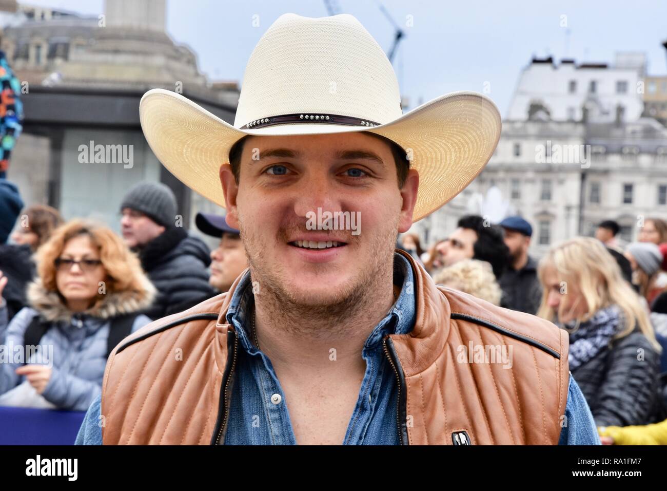 London, UK. 30th Dec, 2018. Kaleb Lee,London's New Year's Day Parade ...
