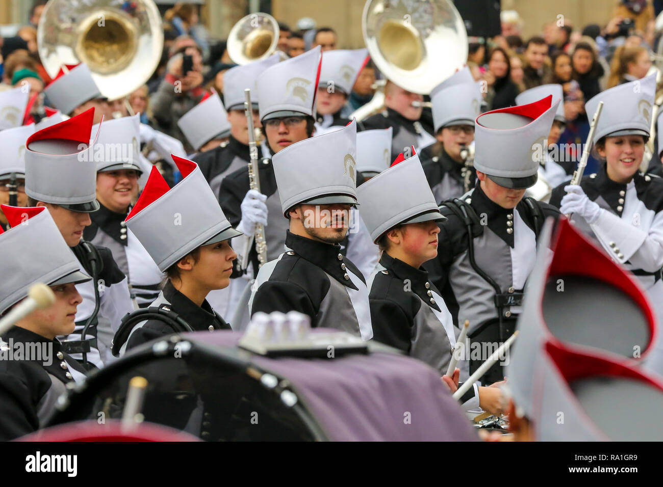 Us marching band hi-res stock photography and images - Alamy