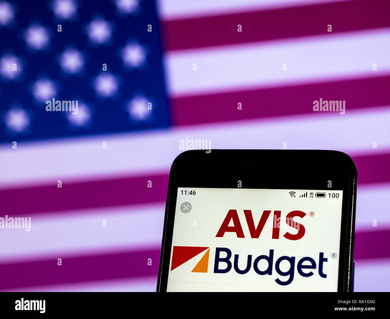 Avis budget group logo hi-res stock photography and images - Alamy