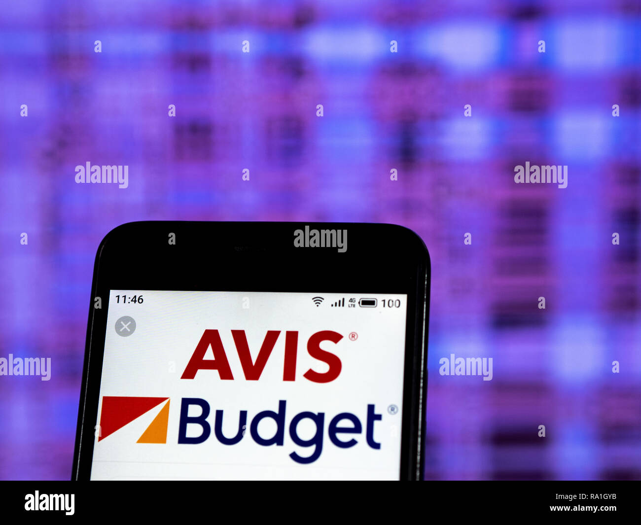 Avis budget group logo hi-res stock photography and images - Alamy