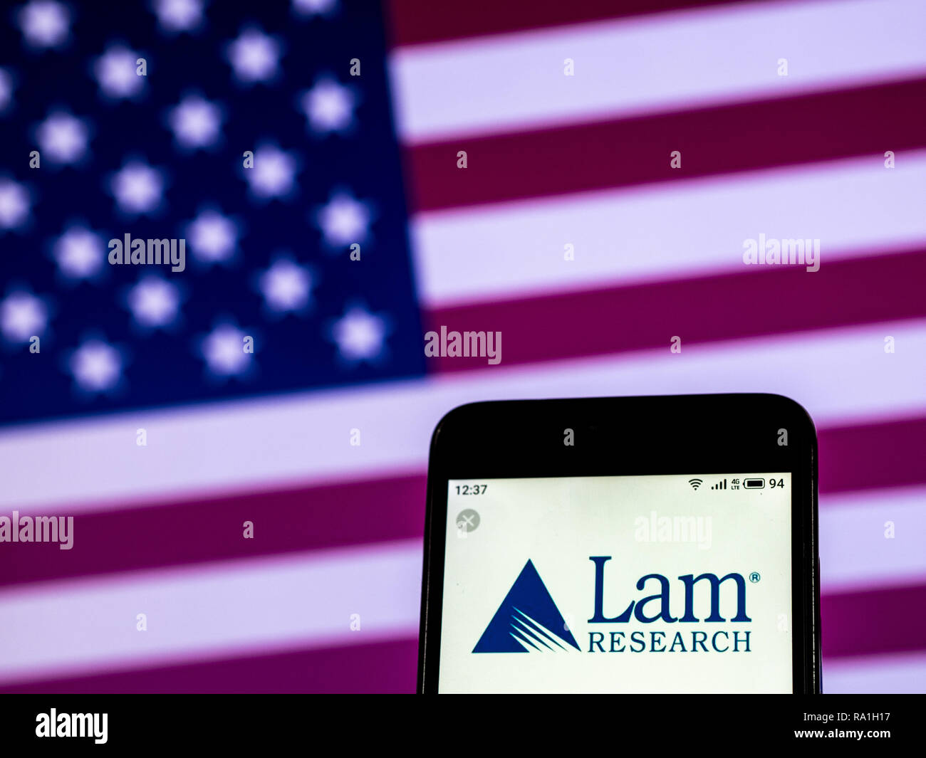 Lam research logo hi-res stock photography and images - Alamy