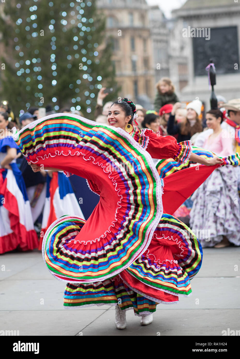 London, UK. 30 December 2018 Some of London New Year Day Parade’s ...
