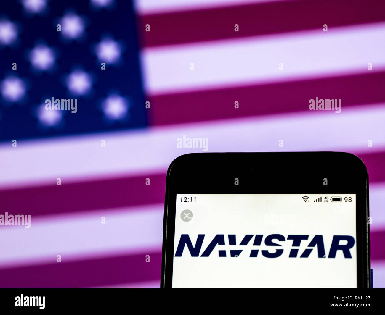 Navistar international logo hi-res stock photography and images - Alamy
