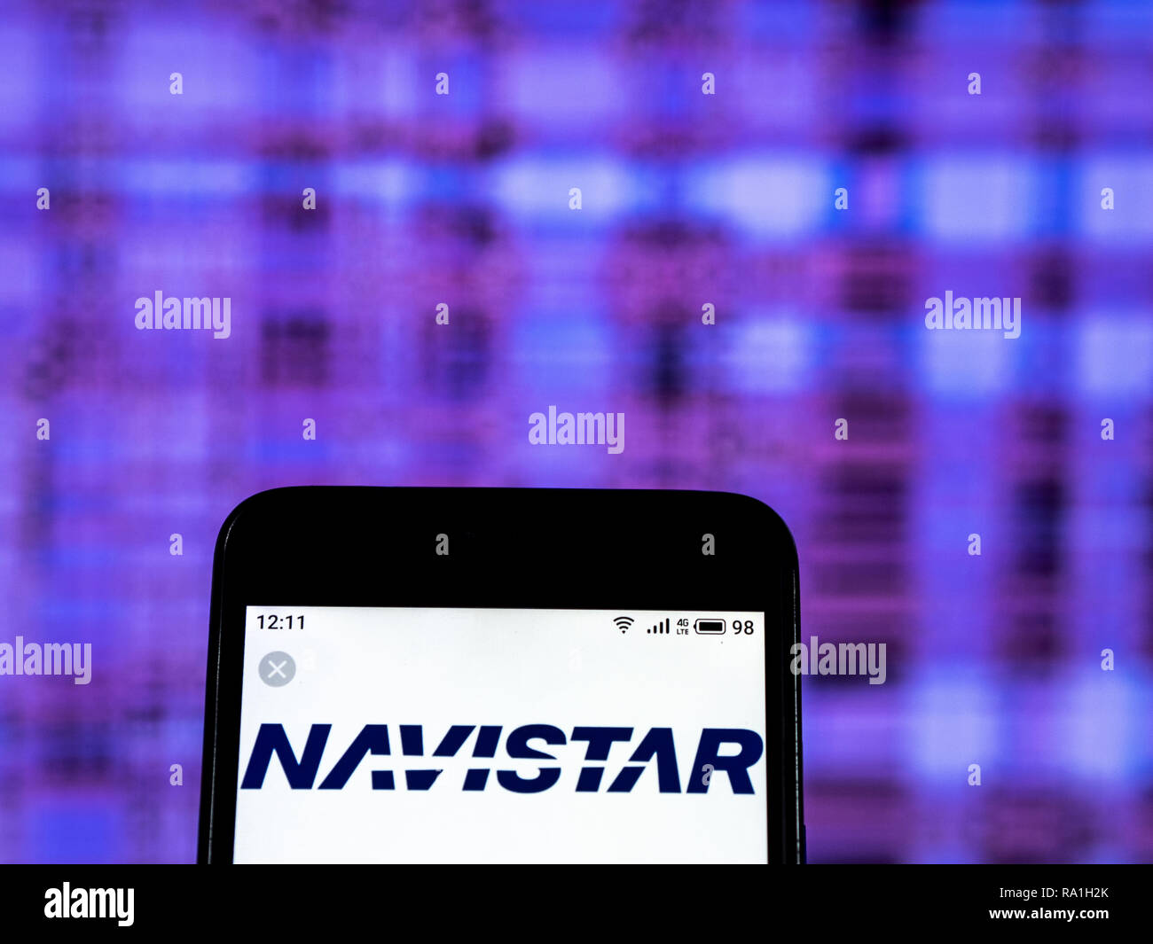 Navistar international logo hi-res stock photography and images - Alamy
