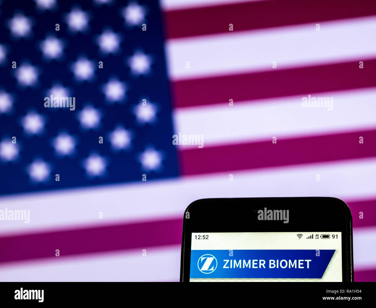 Zimmer biomet logo hi-res stock photography and images - Alamy