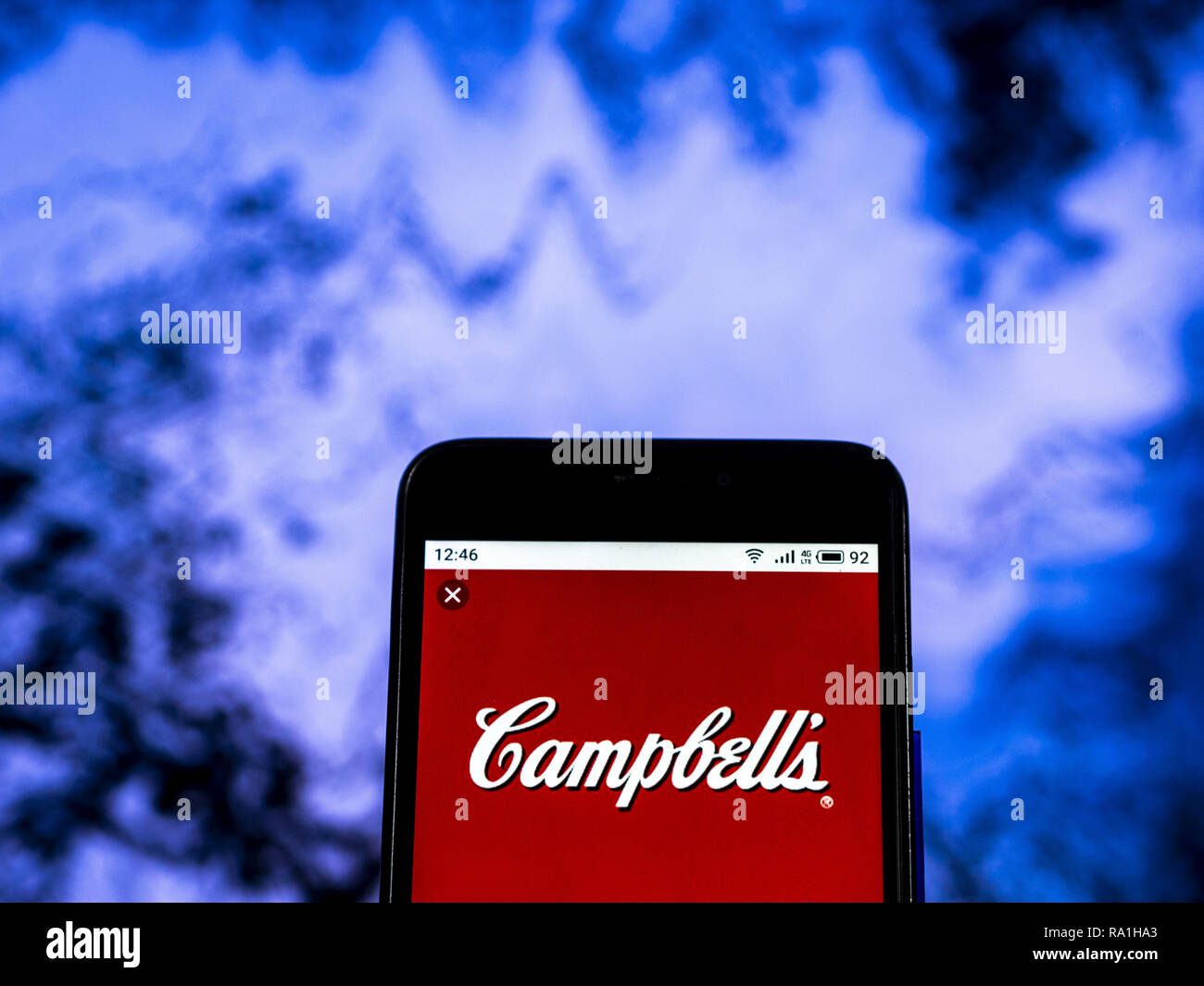 Campbell soup logo hi-res stock photography and images - Alamy