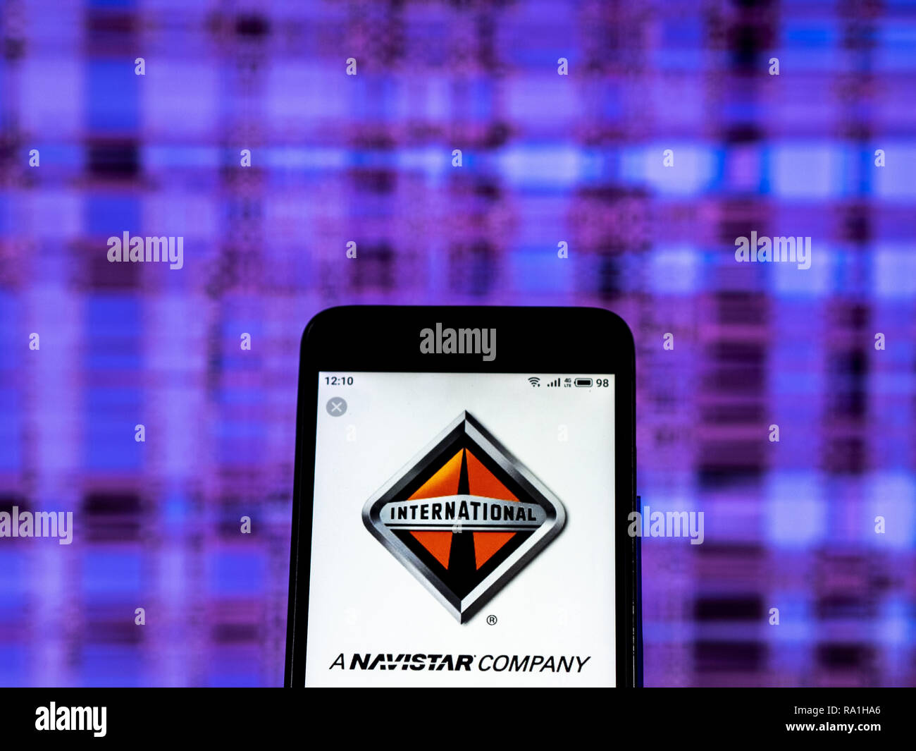 Navistar international logo hi-res stock photography and images - Alamy