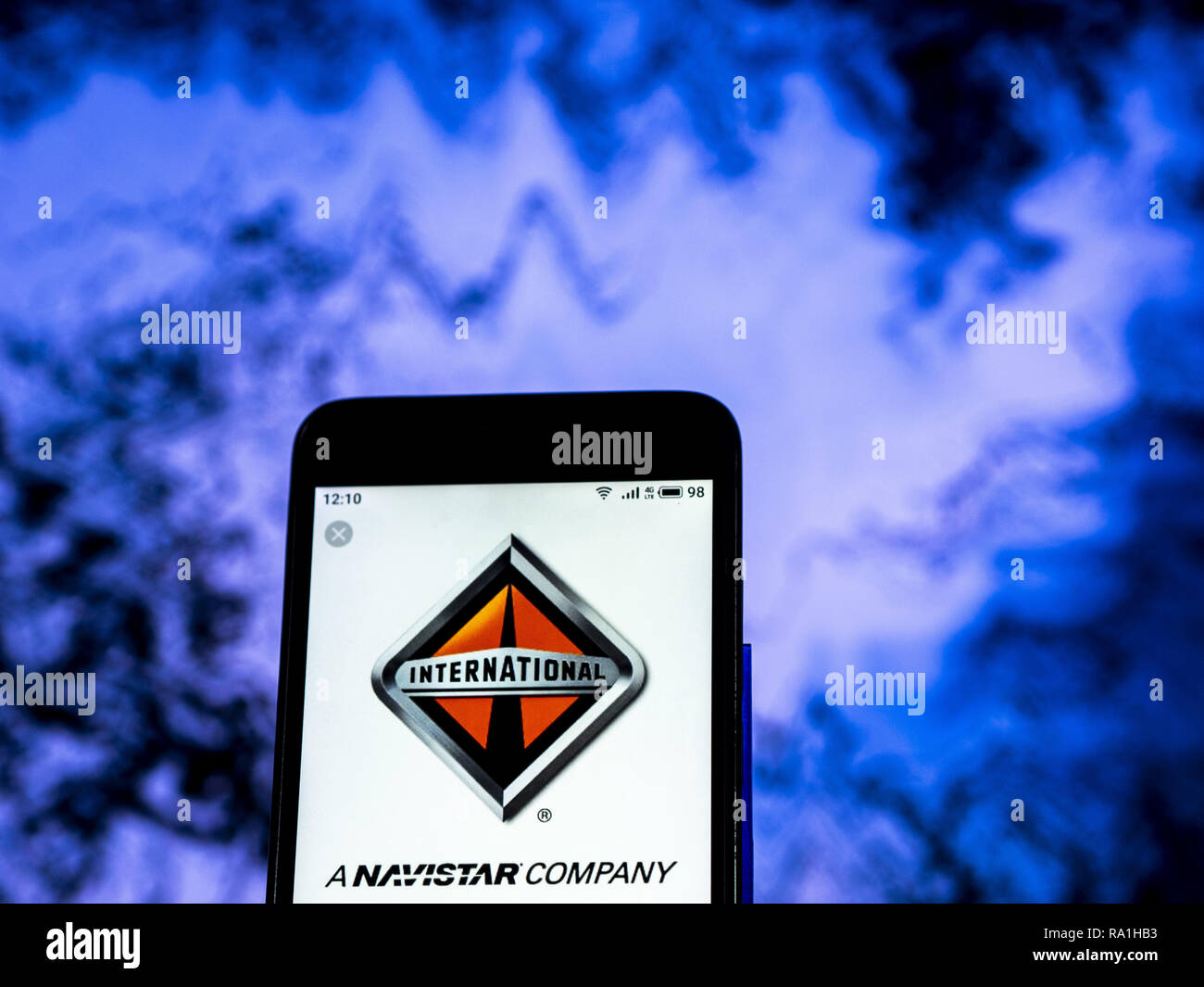 Navistar international logo hi-res stock photography and images - Alamy