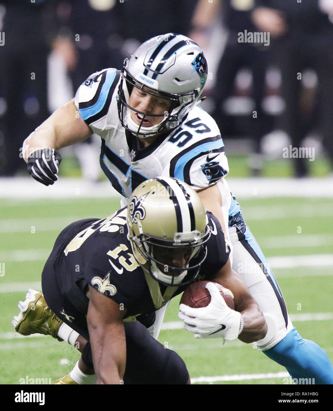 New Orleans, LOUISIANA, USA. 30th Dec, 2018. (top to bottom) Carolina ...