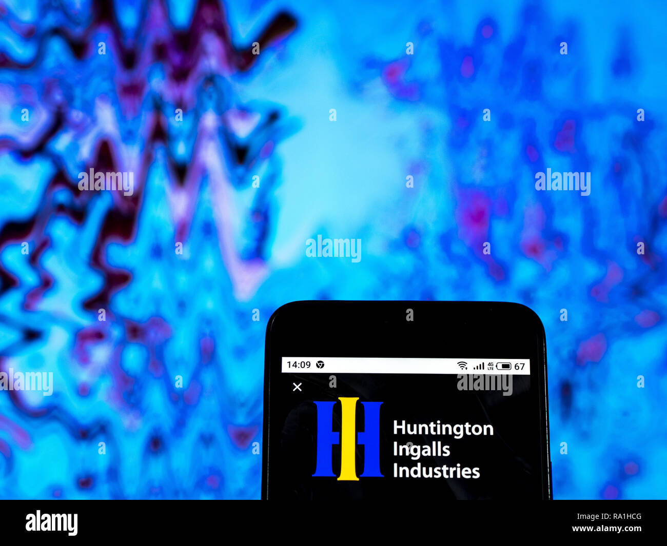 Huntington ingalls industries logo hi-res stock photography and images ...