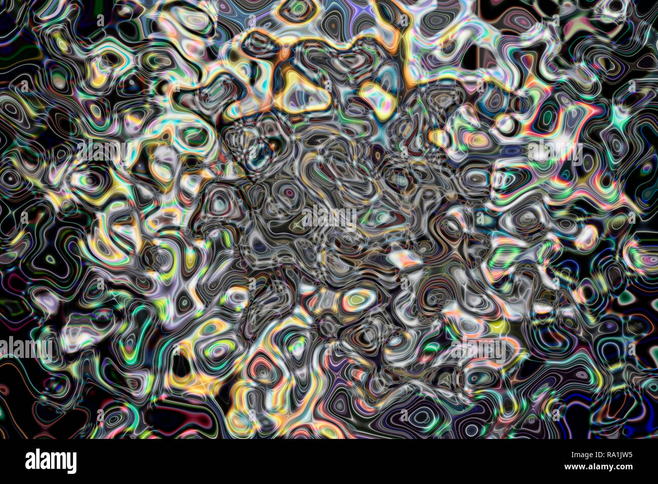 Abstract dark background of chaotic ovals and shapes. For design and ... Abstract dark background of chaotic ovals and shapes. For design and ...