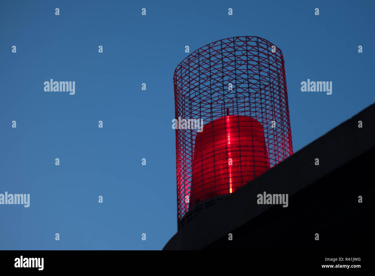 Red navigation beacon hi-res stock photography and images - Alamy